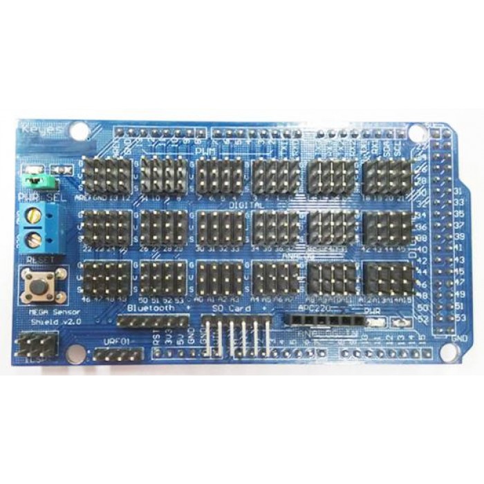 MEGA 2560 Sensor Shield V1 0 I O Pin Header Sensor Servo Expansion