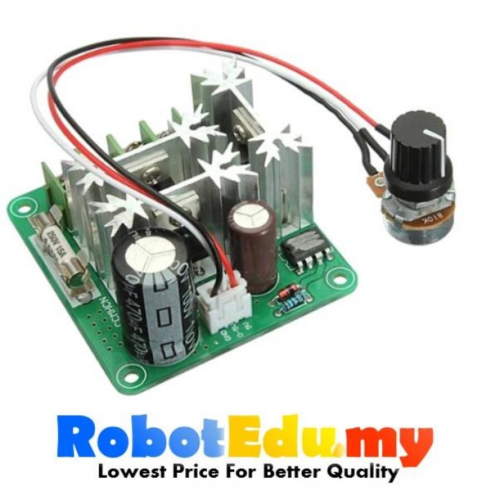 6v-90v 15A PLC PWM DC Motor Speed / LED Dimmer Controller Module