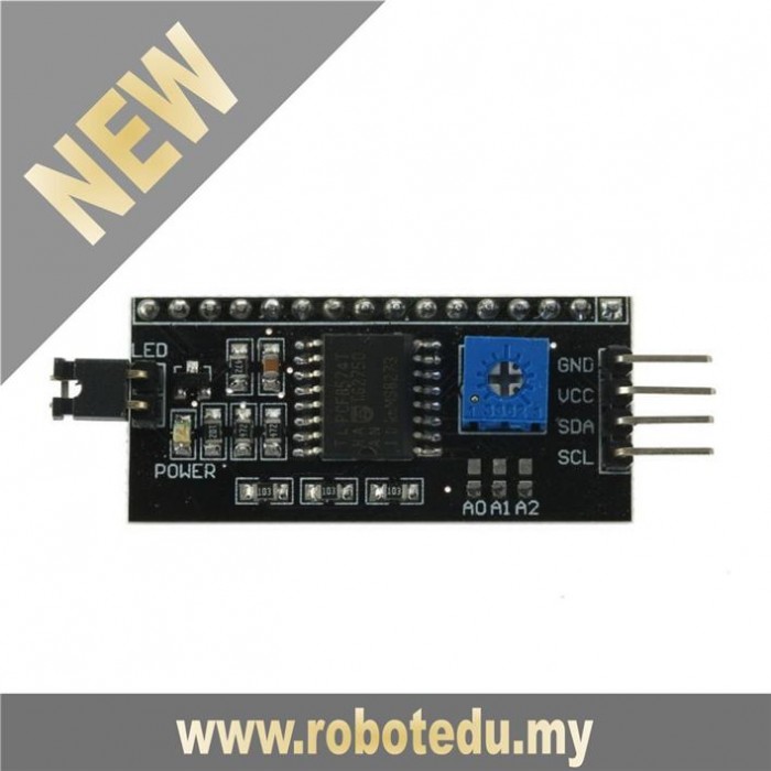 Arduino IIC I2C TWI SPI Serial Interface 1602 LCD Module