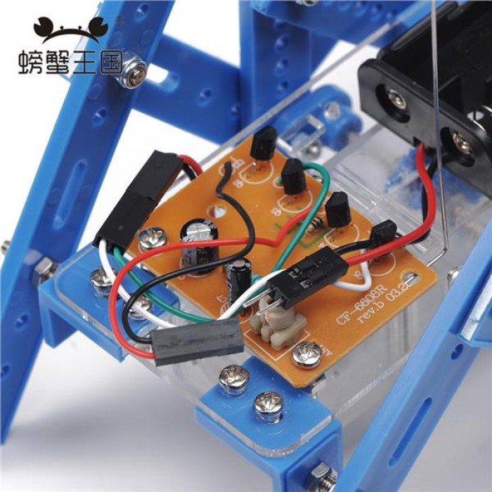 DIY Remote Control ; RC Hexapod Spider Robot Educational Assembly Kit