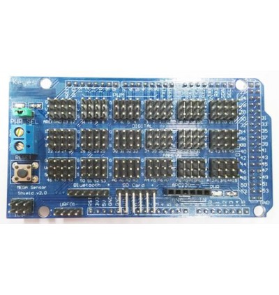MEGA 2560 Sensor Shield V1.0 I/O Pin Header Sensor Servo Expansion Board Base for Arduino