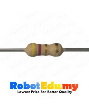 Electronic Component - Resistor 0.25W 5% (4R7) (4.7R)*[10pcs]
