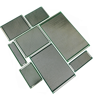 Double Sided Side Solder Soldering PCB Prototype Donut Board Green ...