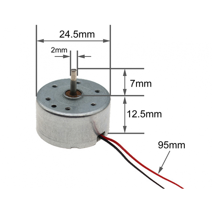 DC 3V (Rated) 1500RPM Mini 300 Solar Panel Sunlight Power Motor 1.5V 5V ...