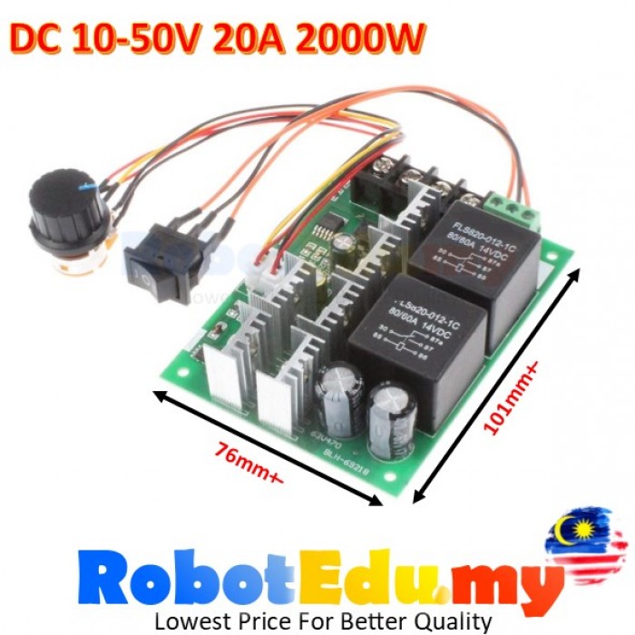 Two Direction Switch 12V 24V 36V 5A 8A 20A 40A DC Linear Actuator Gear Motor Driver PWM Speed ...