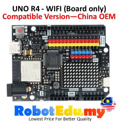 [READY STOCK] UNO R4 Minima / REV4 WIFI ESP32-S3 ARM CORTEX M4 Development Board Type-C USB ...