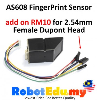 AS608 FingerPrint Finger Print Thumbprint Reader Biometric Recognition Optical Sensor Module for ...
