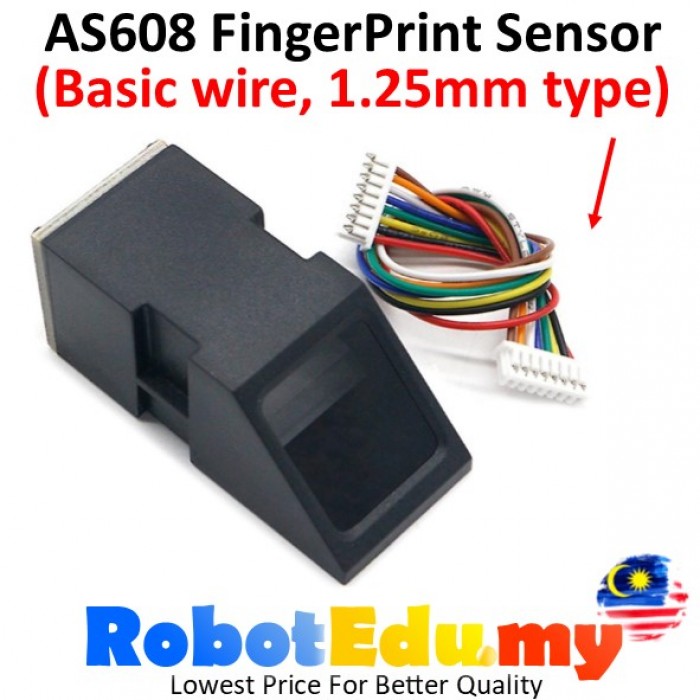 AS608 FingerPrint Finger Print Thumbprint Reader Biometric Recognition ...