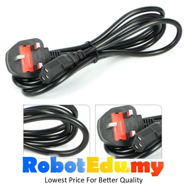 3-Pin UK 13A Fused AC Switching Power Supply Adapter Power Cord Cable